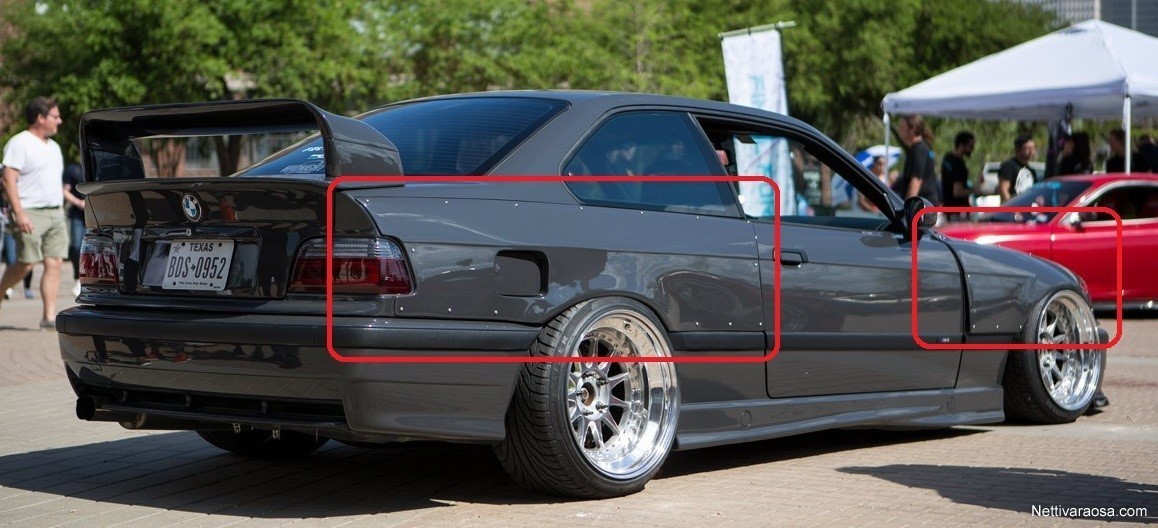 Bmw E36 Wide Fenders at Irene Defilippo blog